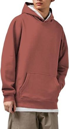Generic Sweat &agrave; capuche l&eacute;ger pour homme - Automne - Hiver - Tendance - D&eacute;contract&eacute; - Manches longues - Coupe ample - Confortable - V&ecirc;tements pour entra&icirc;nemen