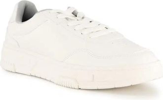 HUGO BOSS Herren Sneaker weiß Textil & Canvas