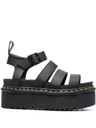 Dr. Martens DR MARTENS 27296001 3 Strap Sandal Femme Black Hydro EU 40