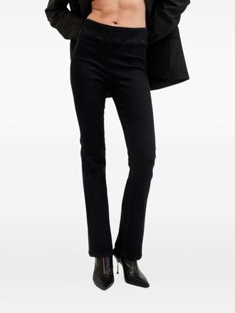 AllSaints Dani Schlaghose mit Stretchbund - Schwarz