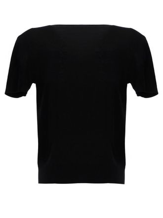 Theory Merino Wool T-Shirt - Black