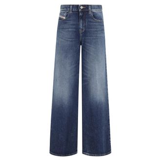 Diesel 1978 D-Akemi Wide Jeans - - Jeans - Damen - Blau - W26