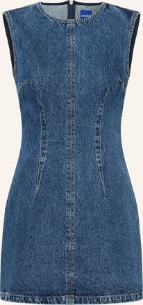 HUGO BOSS Hugo Jeanskleid Glimmer blau