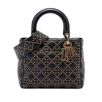 Dior Pre-owned Lady Dior Handbag - - Pre-owned - Damen - Schwarzk - ONE SIZE