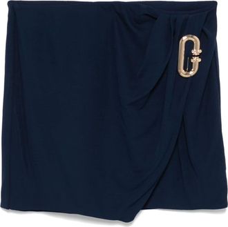 Casablanca Drapierter Minirock - Blau