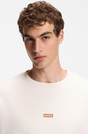 HUGO BOSS Sweatshirt Naviu mit R&uuml;ckendruck