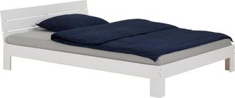 IDIMEX Lit double thomas, en pin massif, 140 x 200 cm, vernis naturel