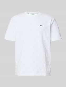 HUGO BOSS Regular Fit T-Shirt aus Baumwoll-Mix Modell TS_MEMBER