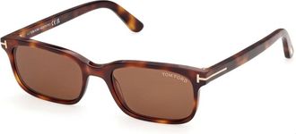 Tom Ford Lunettes de soleil Scout-02 - unisex - Accessoires - Brun - Taille: 52 MM