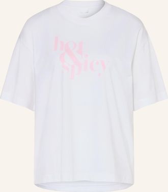 Mey Mey Schlafshirt Serie Solid Love weiss