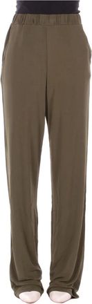 Max Mara Femme, Pantalons, Vert, Taille: 38 FR Wide Pantalons
