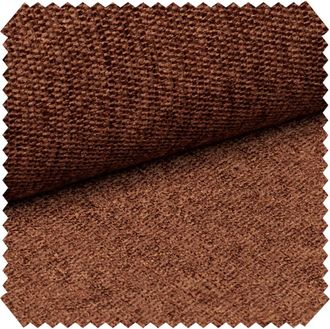 Novely TORINO UV-Beständiger Möbelstoff, fein melierter Polsterstoff mit Lotus-Effekt, Pflegeleichte Meterware 1lfm | Farbe: 06 Cognac