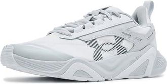 Under Armour UA Charged Commit TR 5 - Blanc/Gris Halo/Castlerock - 9,5, Blanc Halo Gris Castlerock, 44.5 EU