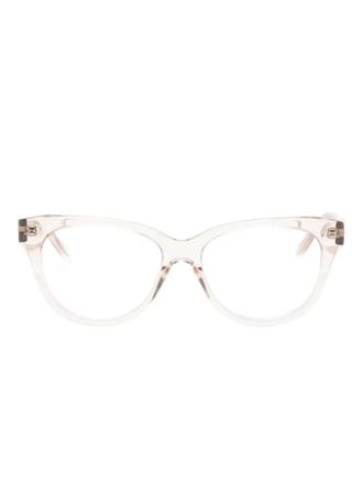 Balenciaga lunettes de vue &agrave; monture g&eacute;om&eacute;trique - Tons neutres