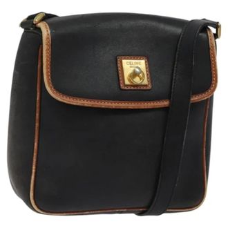 Celine Pre-owned Cuir sacs-celine - Femme - Pre-owned - Noir - Taille: ONE Size