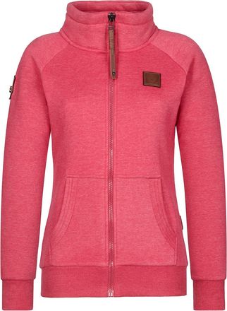 Naketano Damen Sweatjacke Monsterb, Farbe:Purple Melange, Gr&ouml;&szlig;e:XL