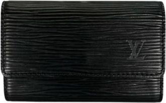 Louis Vuitton Pre-owned Epi Keycase - Femme - Pre-owned - Noir - Taille: ONE Size