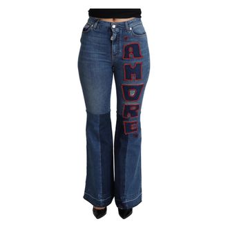 Dolce & Gabbana Baumwollhose Jeans - Stilvoll und vielseitig - - Jeans - Damen - Blau - XS