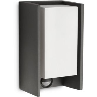 Philips Applique murale ext&eacute;rieure infrarouge Bridge 1x15W, IP44, anthracite - Philips
