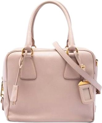 Prada Sac Vintage Pre-owned - Femme - Pre-owned - Rose - Taille: ONE Size