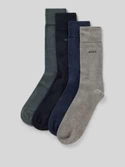 HUGO BOSS Socken aus Baumwoll-Mix im 4er-Pack mit Geschenkbox