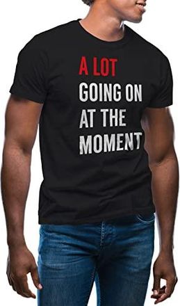 Generic A Lot Going on at The Moment Harris T-Shirt Noir pour Homme Size XXL