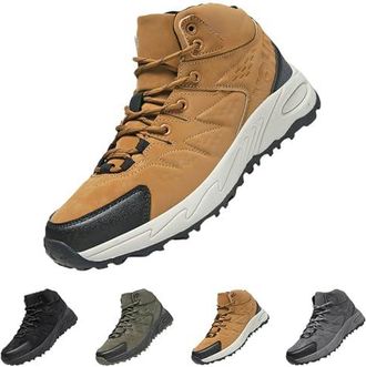 Generic Bottes de randonn&eacute;e imperm&eacute;ables pour homme - L&eacute;g&egrave;res et confortables - Semelle mi-cheville - Durable - Antid&eacute;rapantes - Support de la vo&ucirc;te plantaire