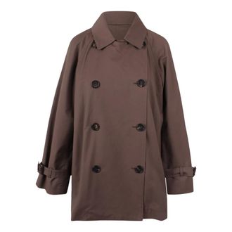 Max Mara Damen, M&auml;ntel, Braun, LGr&ouml;&szlig;e