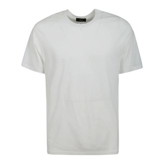 Herno Homme, Tops, Blanc, Taille: L T-shirt en coton
