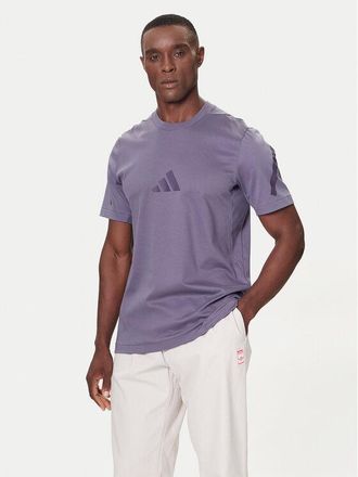adidas T-Shirt Z.N.E. JW4740 Violett Regular Fit