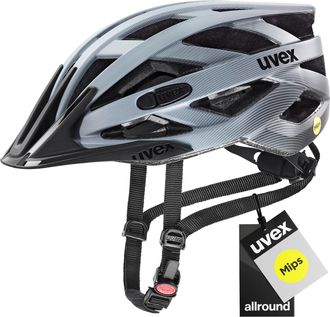 Uvex i-vo cc MIPS - Leichter Allround-Helm für Damen und Herren - MIPS-Sysytem - erweiterbar mit LED-Licht - Dove matt - 52-57 cm