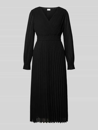 Jake*s Midikleid mit V-Ausschnitt