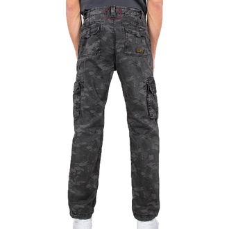 Alpha Industries Alpha Industries Herren Jet Freizeithose, Black Camo, 34 W (6er Pack)