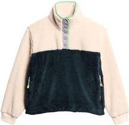 Superdry Super Soft Mash Up Henley Sweatshirt M