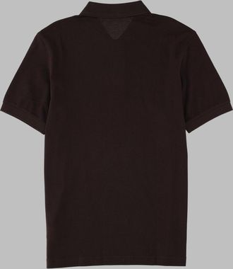 Fred Perry Cotton Logo Polo Shirt - Brown