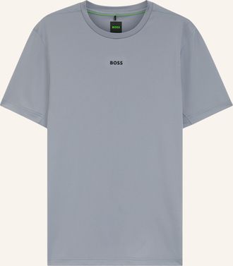 HUGO BOSS T-Shirt Ts_Active Slim Fit grau