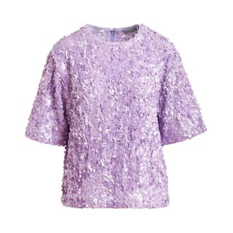 Essentiel Femme, Blouses et Chemises, Violet, Taille: 40 FR Juli Sequin Top