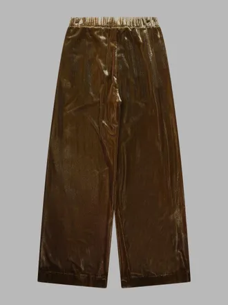 Alysi Velvet Trousers - Brown