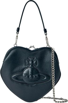 Vivienne Westwood Femme, Sacs, Noir, Taille: ONE Size Belle Heart Frame Purse