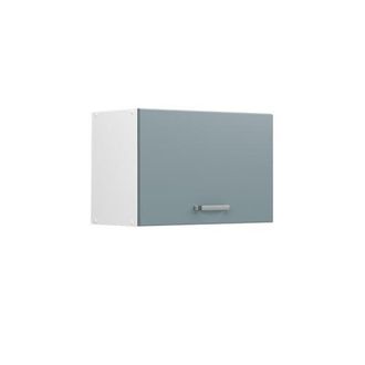 Vicco el&eacute;ment Haut de Cuisine R-Line, Bleu-Gris/Blanc, 60 cm Plat