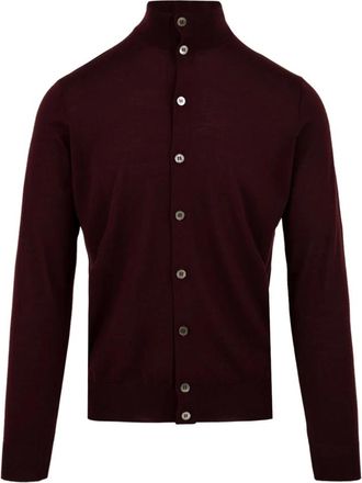 FILIPPO DE LAURENTIIS Homme, Pulls, Rouge, Taille: XL Blusotto Cardigan