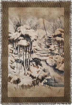 Pierre-Louis Mascia unisex, Accessoires, Brun, Taille: ONE Size Aloeuw Scarf