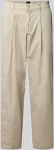 Boss Orange by Hugo Boss Straight Fit Chino aus Baumwoll-Mix Modell CHINO_ST_PLEATED_1