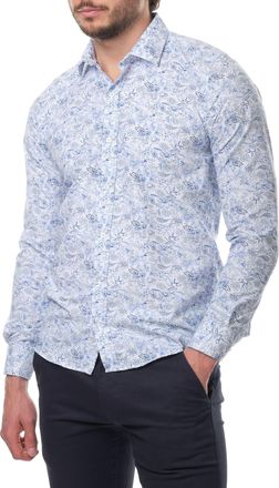 Hopenlife Herren Skypia Blue XL Klassisches Hemd, blau