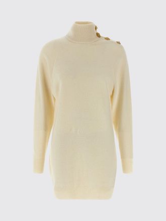 Balmain Kleid BALMAIN Damen Farbe Beige