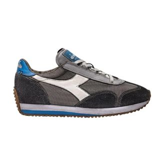 Diadora Homme, Chaussures, Gris, Taille: 47 EU Equipe H Dirty Stone Wash Evo Baskets