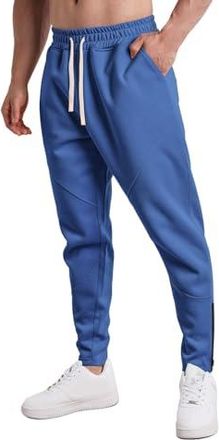 Generic Jogging Homme Pantalon Jogging Homme Pantalon Survetement Homme Confortable Classique - Pantalon Sport Homme Slim &Eacute;pais Et Chaud - Coupe Splice pour A