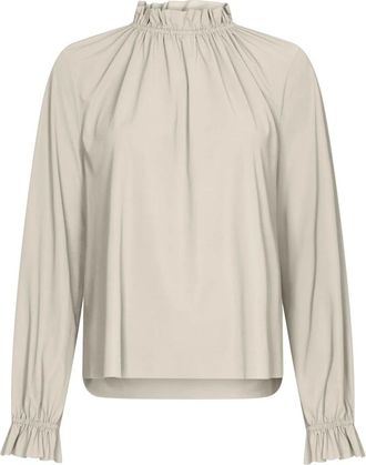 JapanTKY Japan Tky, Femme, Blouses et Chemises, Beige, Taille: 40 FR Blouse Mukawa