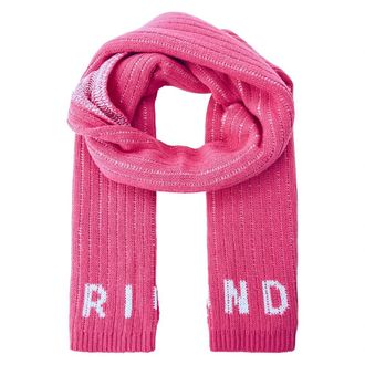 John Richmond Wollschal mit Logo - - Accessories - Damen - Rosa - ONE SIZE