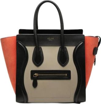Celine Pre-owned Micro Luggage Tote - Femme - Pre-owned - Multicolore - Taille: ONE Size